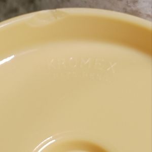 Kromex | Kitchen | Vintage Kromex Aluminum Canisterplastic Yellow ...